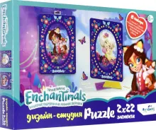 "Энчантималс. Диптих 2х22. Фелисити и Лорна" купить пазлы | Лабиринт